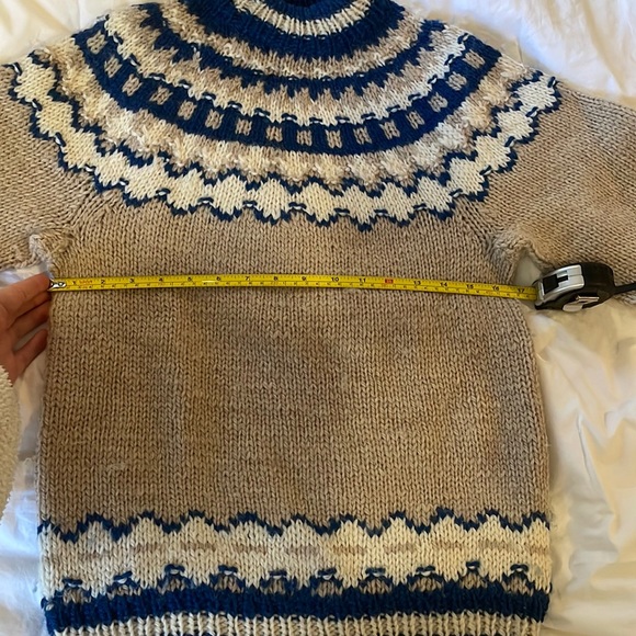Sweaters | Vintage Cj Viking Hand Knit Sweater From Denmark | Poshmark